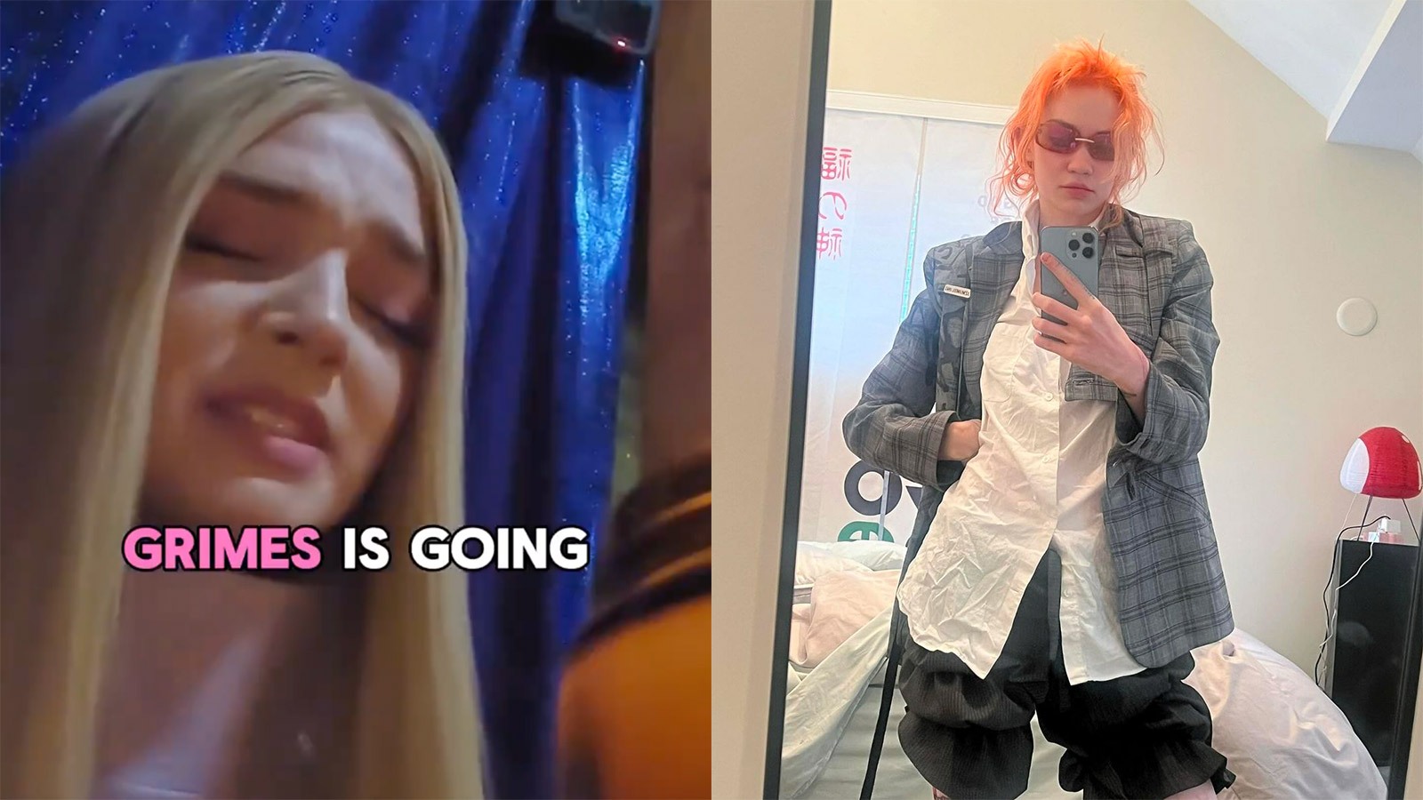 Grimes responds to Poppy "dredging up ancient drama" with surrogacy joke