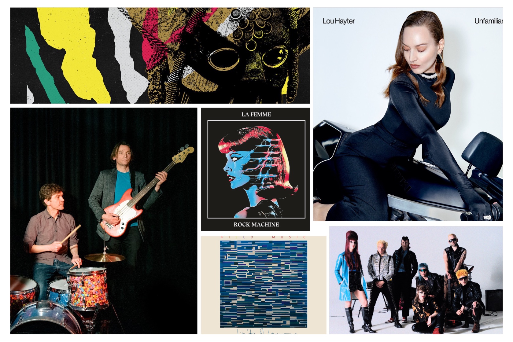 Album reviews: La Femme, Field Music, Goat, The Fall, more