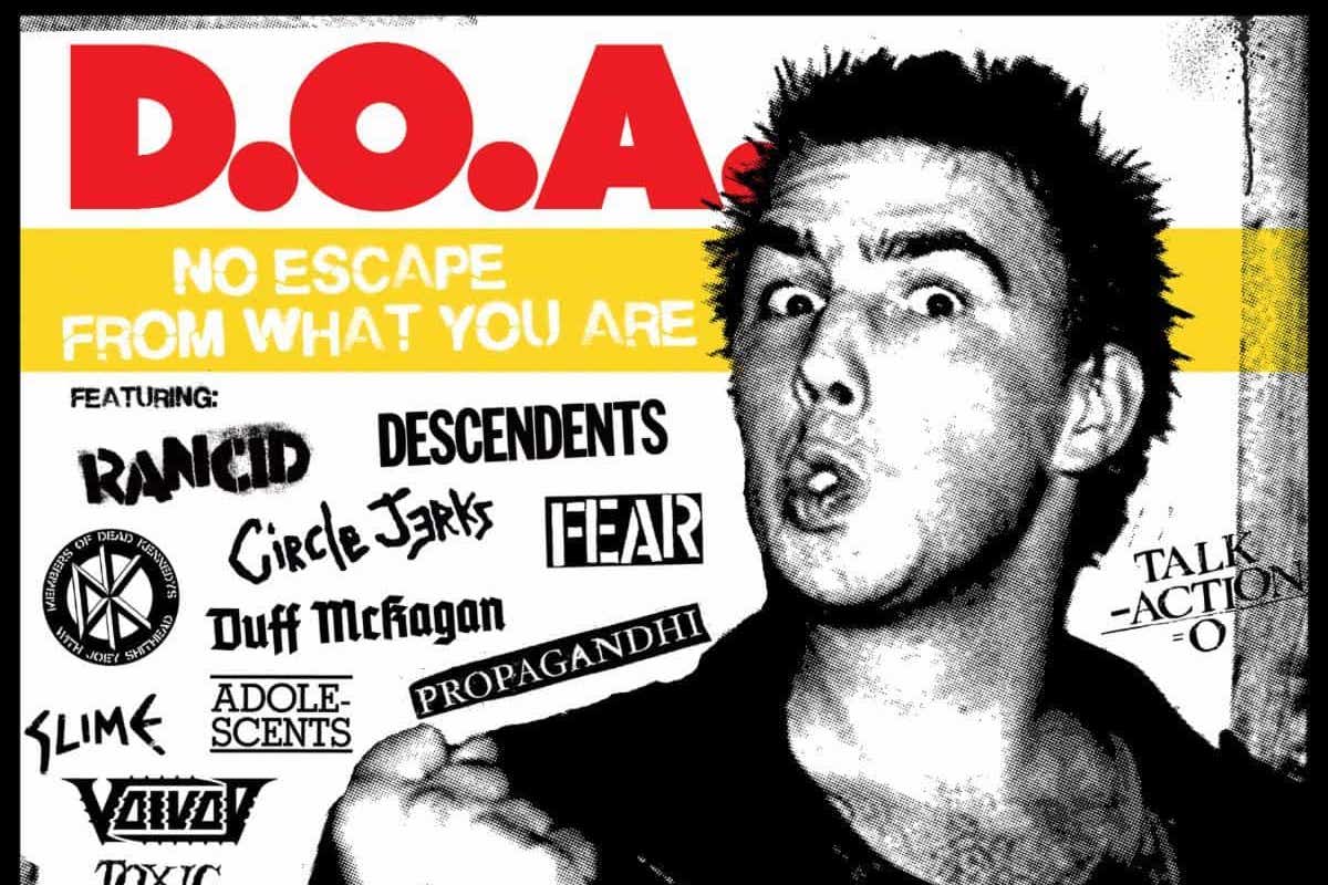 D.O.A. tribute LP out ft. Rancid, Circle Jerks, Descendents, Fear ...