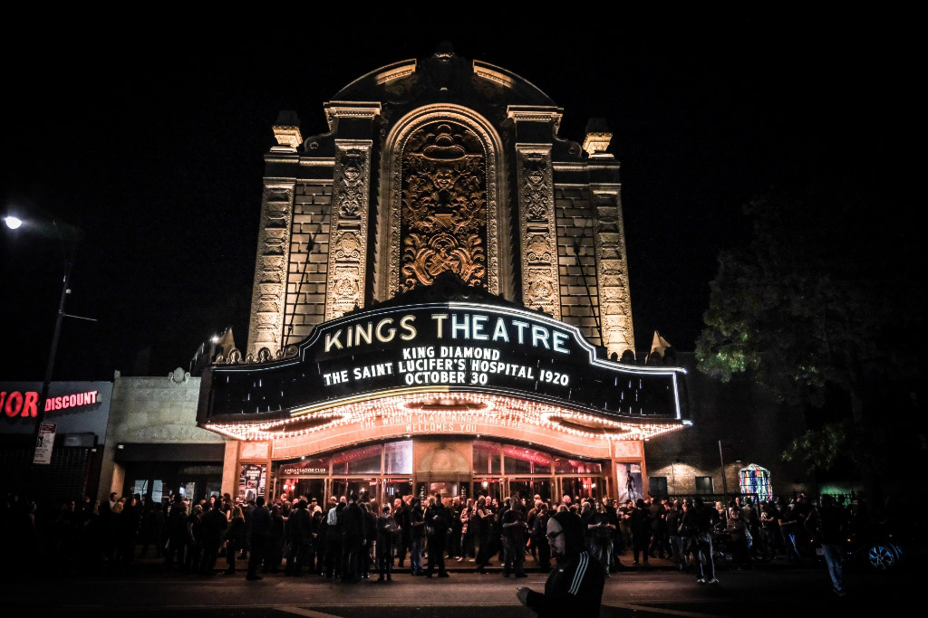 King Diamond & Overkill played Kings Theatre on Mischief Night (pics ...