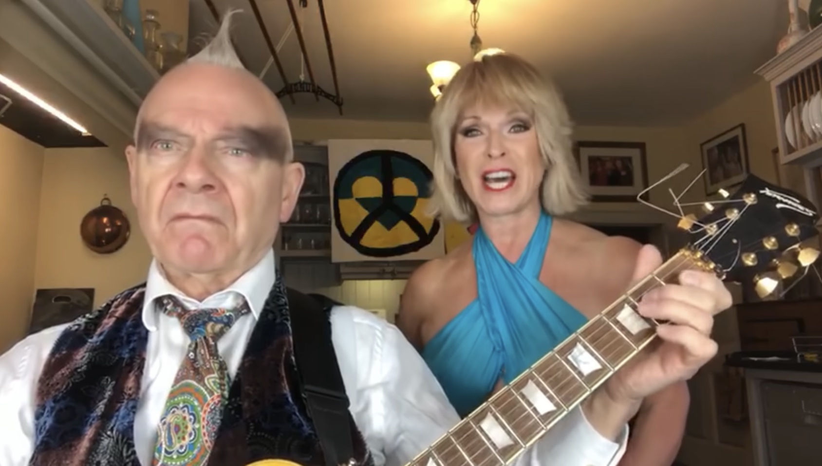Watch Toyah & Robert Fripp revisit Living Colour's "Cult of Personality"
