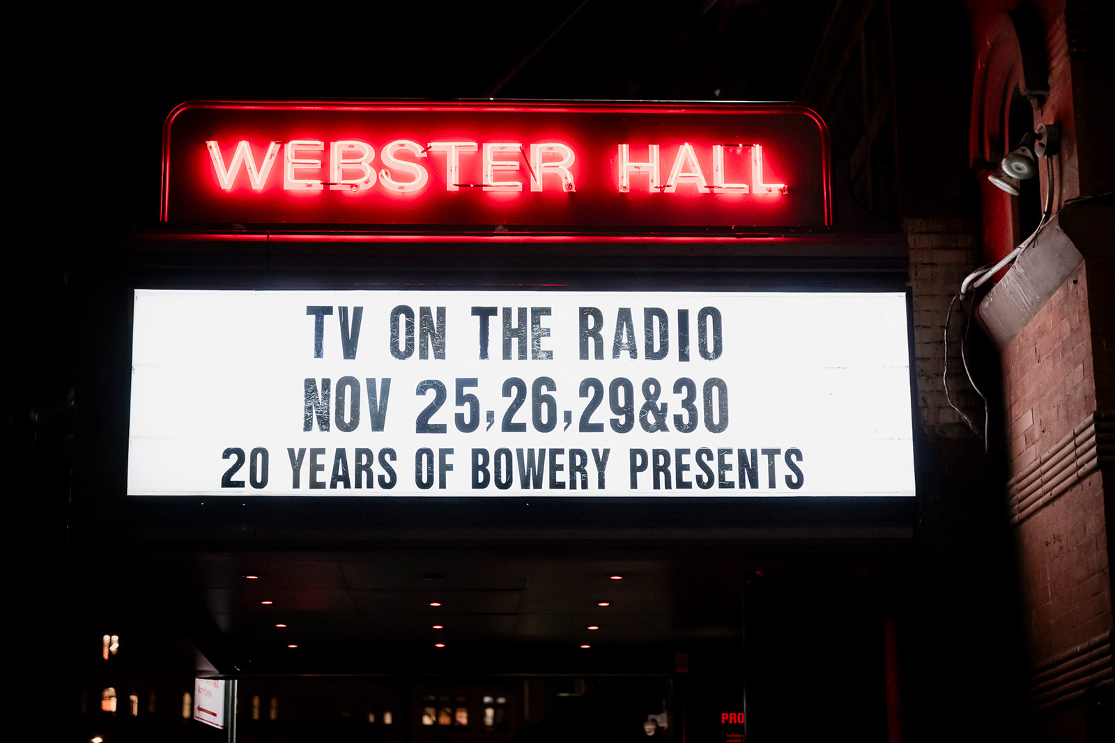 TV On The Radio wrapped up their Webster Hall run with Bartees Strange ...