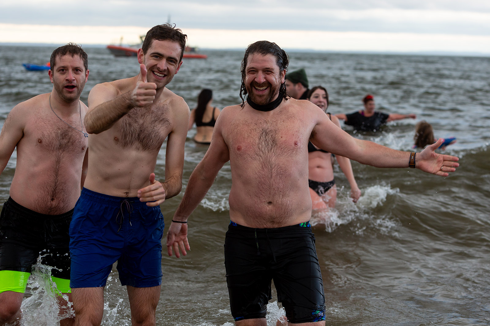 Coney Island New Year's Day Polar Bear Plunge 2025 in pics