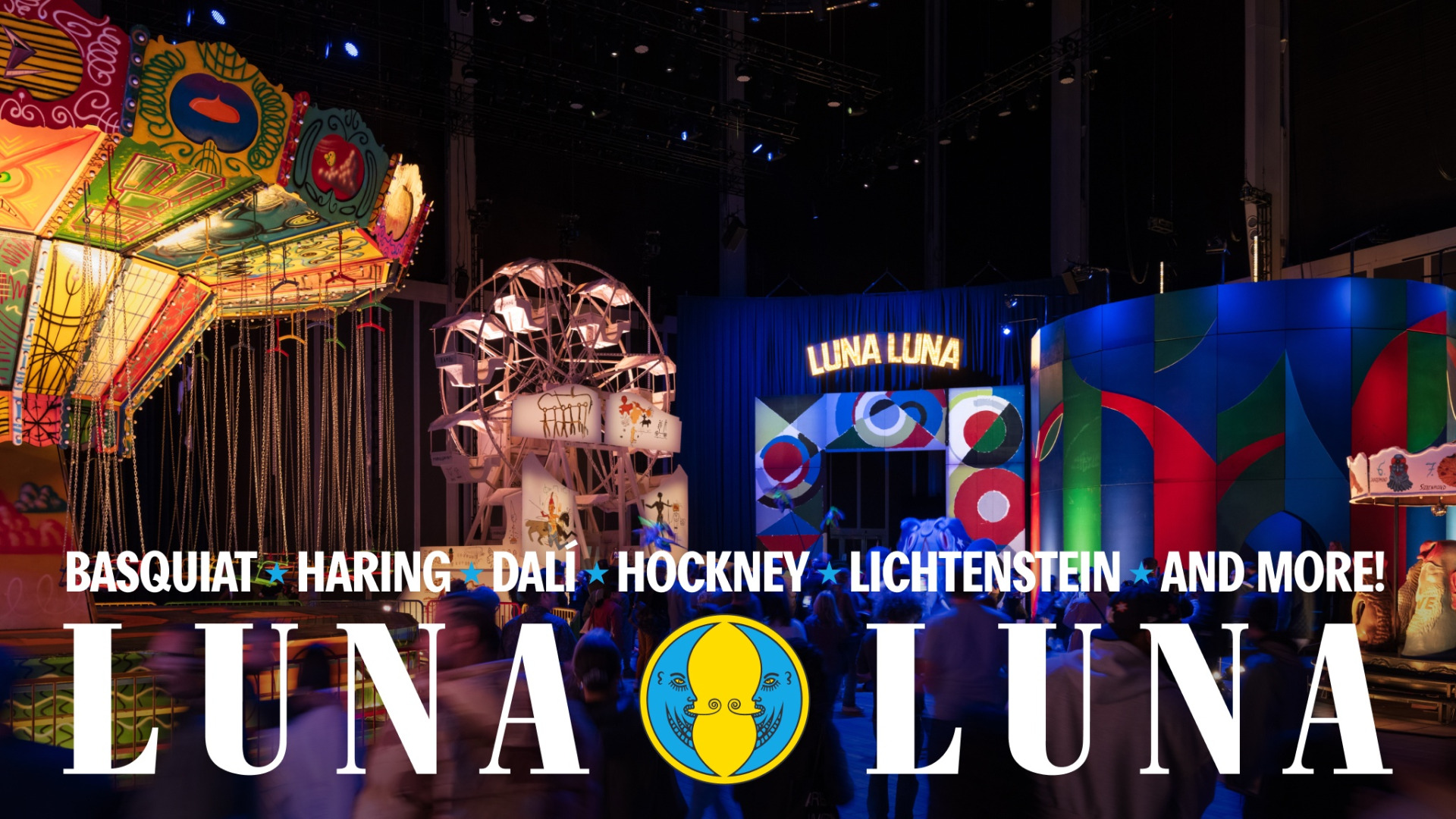 Luna Luna, the restored '80s pop-art carnival ft. Basquiat, Haring ...