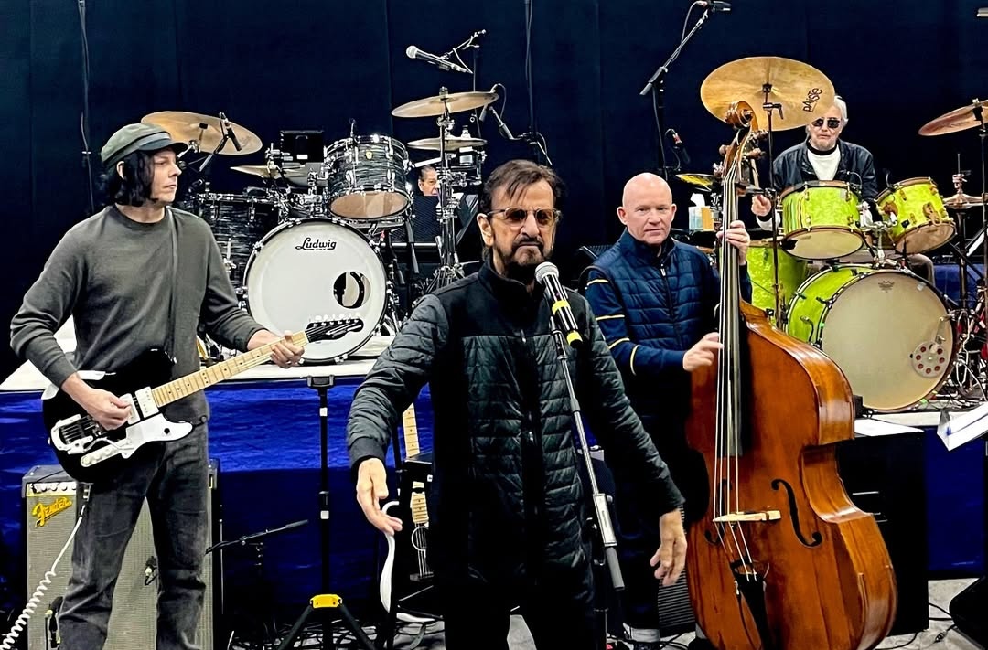 Watch Ringo Starr joined by Jack White, Sheryl Crow, Emmylou Harris ...