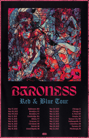 Baroness playing 'Red' & 'Blue' albums on spring tour