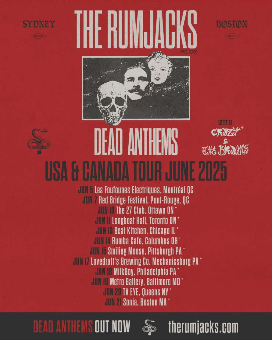 Celtic punks The Rumjacks share anthemic new song, announce US/Canada tour
