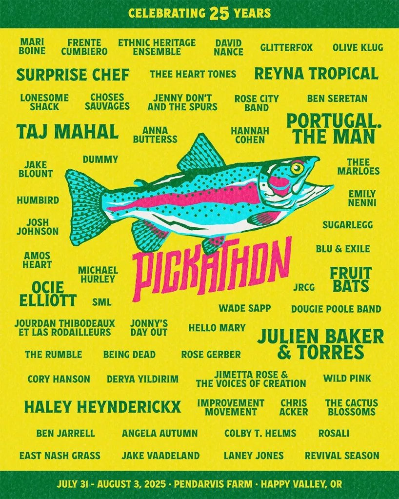 Pickathon 2025: initial lineup announced