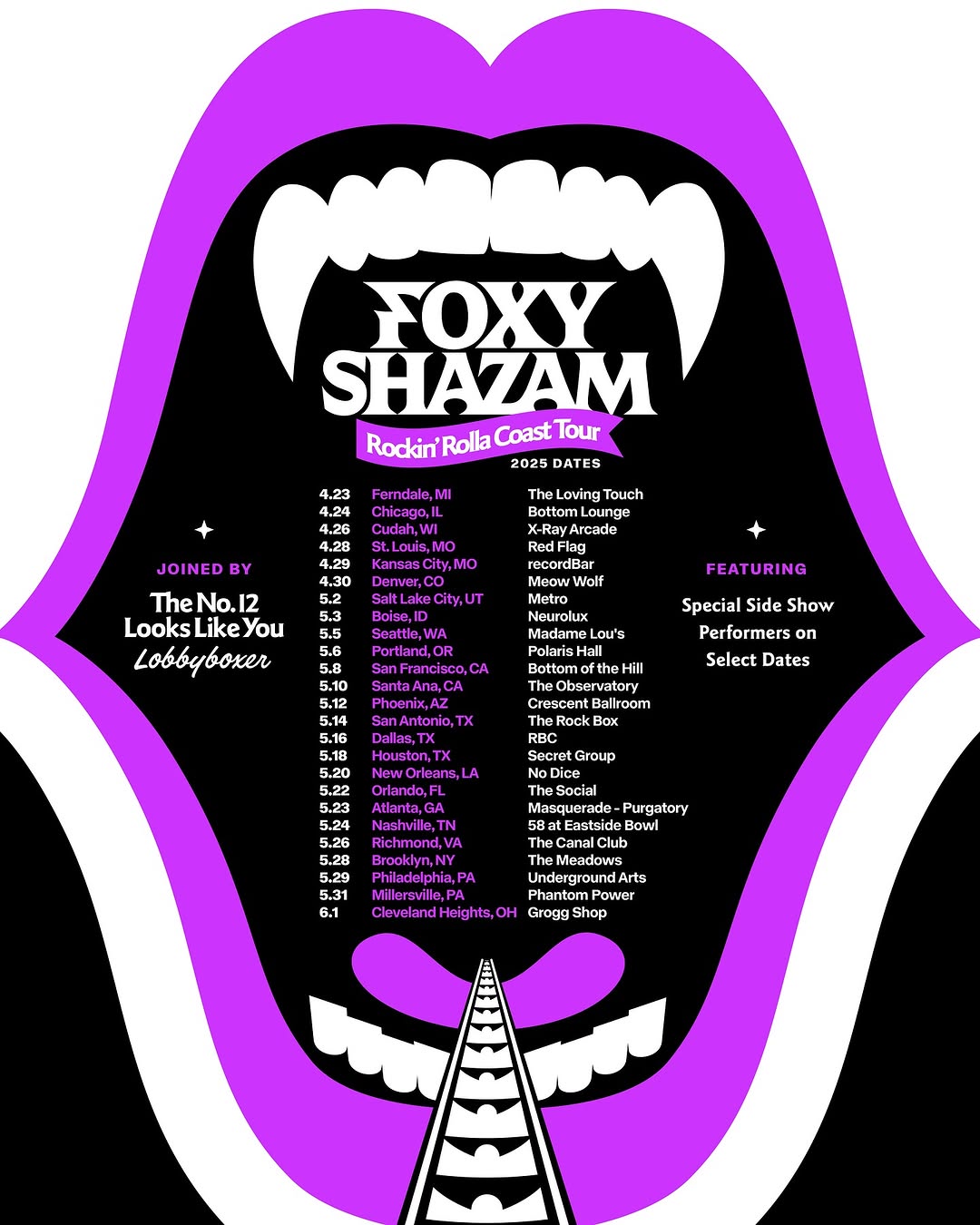 Tour news: LCD Soundsystem, Mannequin Pussy, Weedeater, Raveena, Snõõper, Foxy Shazaam, more