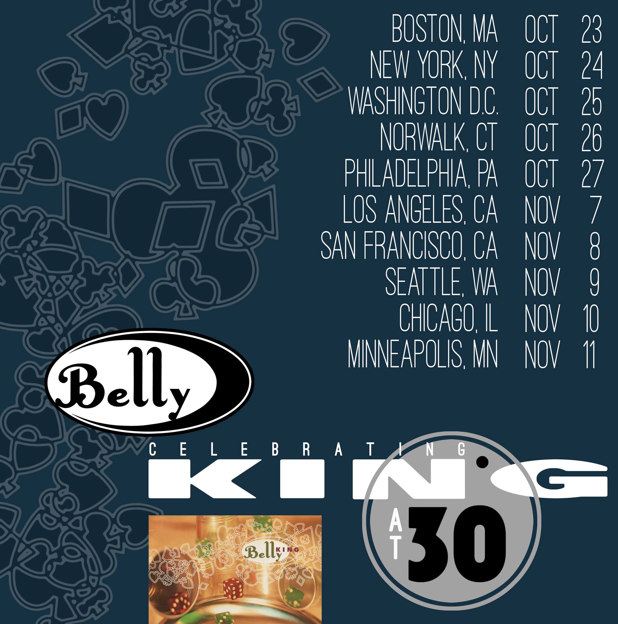 Belly announce 'King' 30th anniversary tour ++ vinyl reissue for RSD25