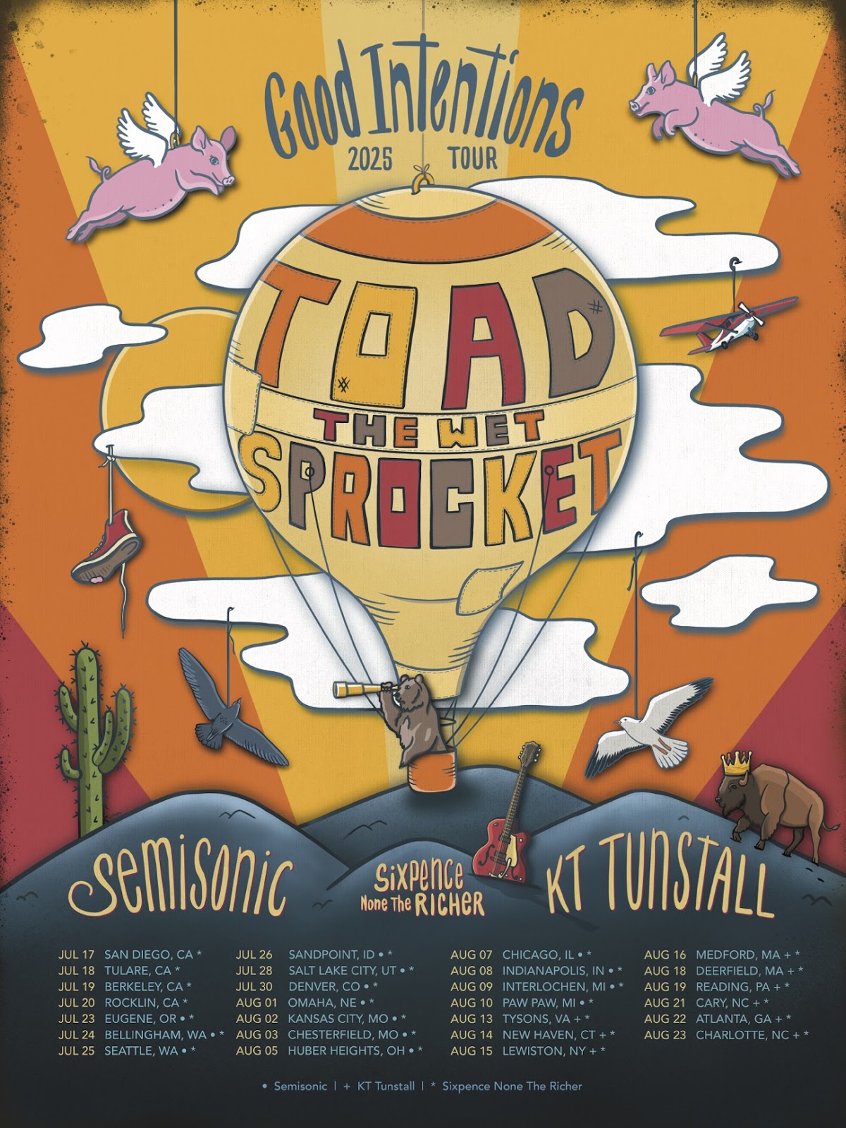 Tour news: Everclear / Local H, Toad the Wet Sprocket, Fatboy Slim ...