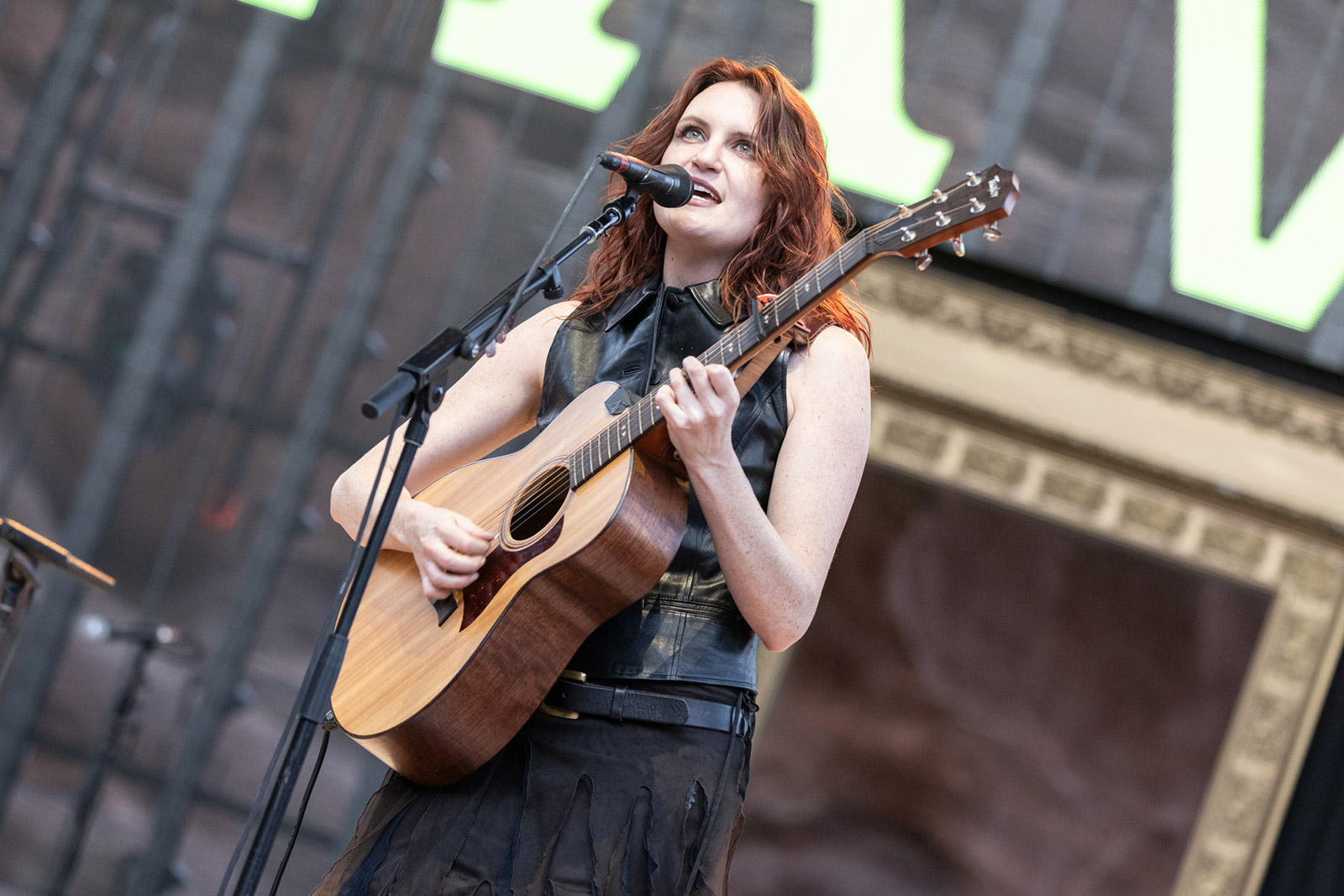 Lucy Dacus played Red Rocks with Katie Gavin & jasmine.4.t (pics, setlist)