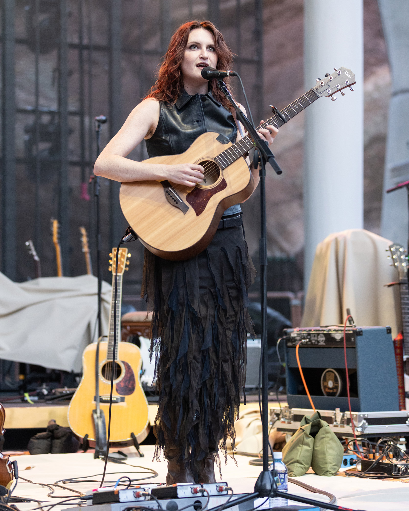 Lucy Dacus played Red Rocks with Katie Gavin & jasmine.4.t (pics, setlist)