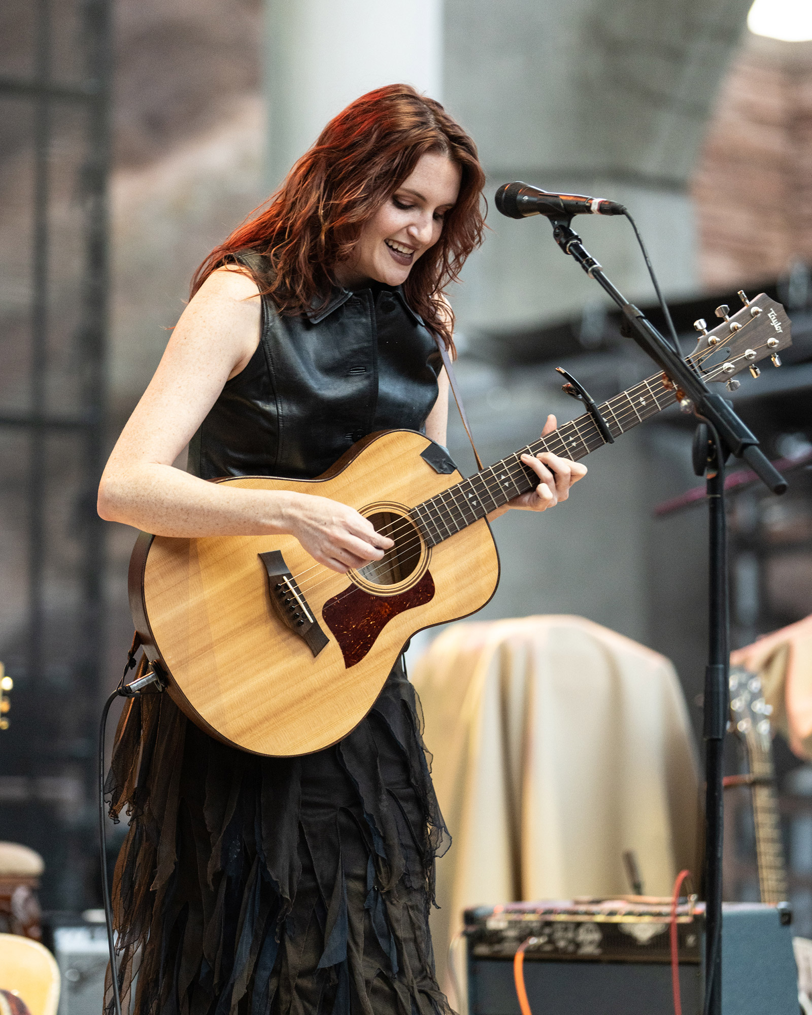 Lucy Dacus played Red Rocks with Katie Gavin & jasmine.4.t (pics, setlist)