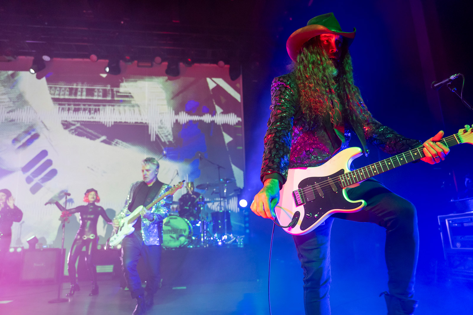 Ministry played an all-'80s set at Brooklyn Paramount w/ My Life with ...