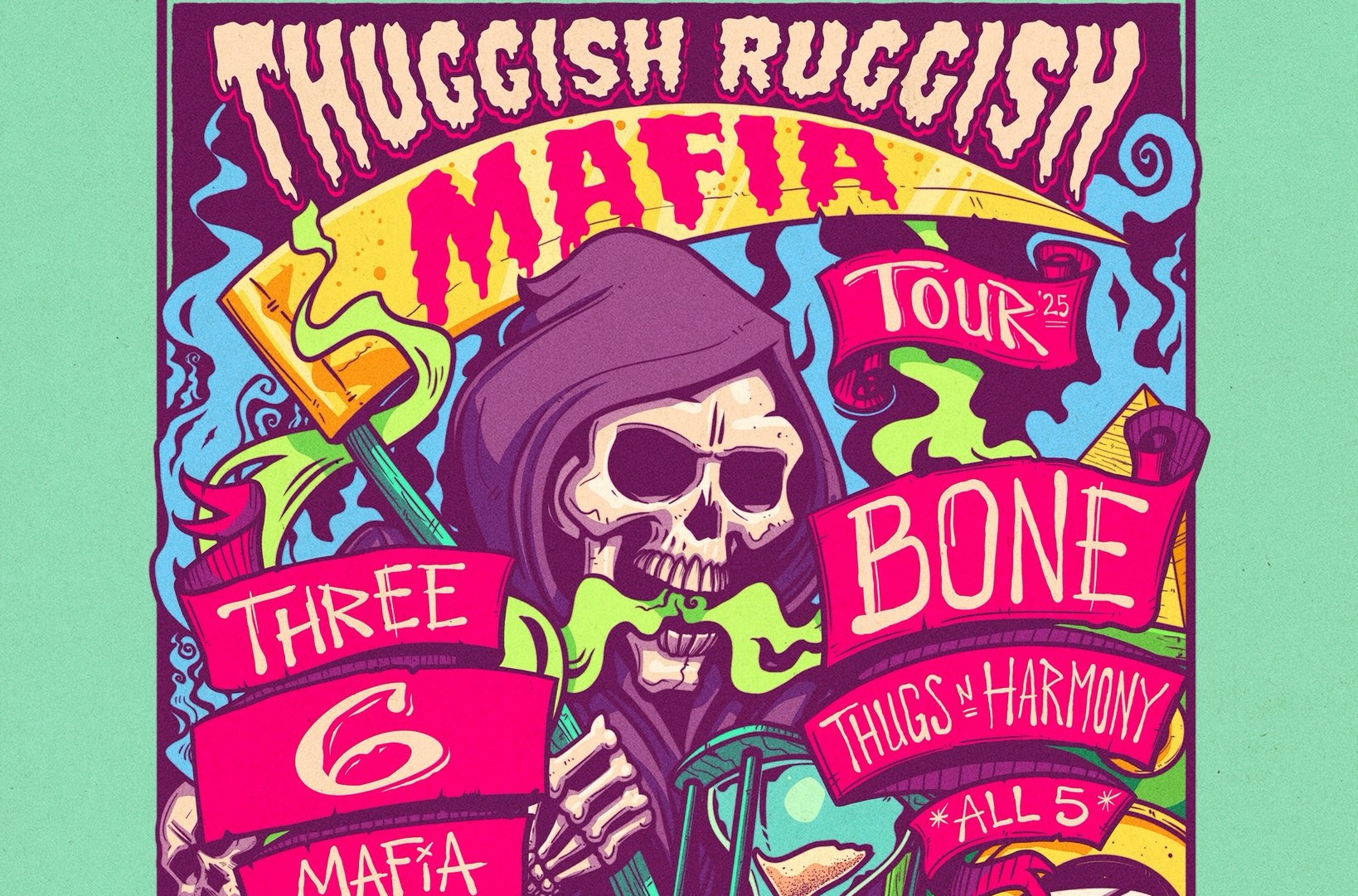 Three 6 Mafia & Bone Thugs-N-Harmony announce tour, with Tech N9ne and ...
