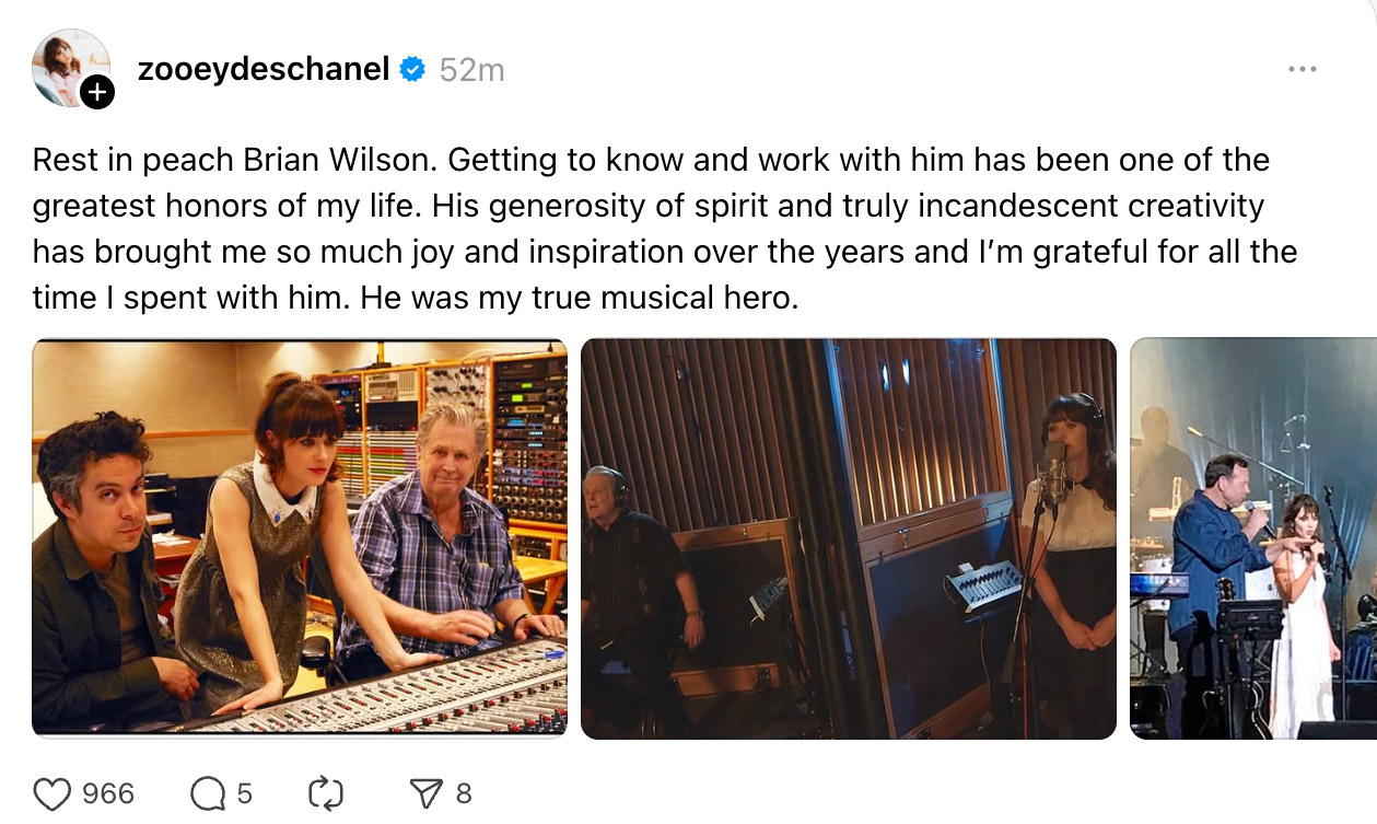Brian Wilson remembered by Carole King, Mick Fleetwood, John Cale, Bob ...