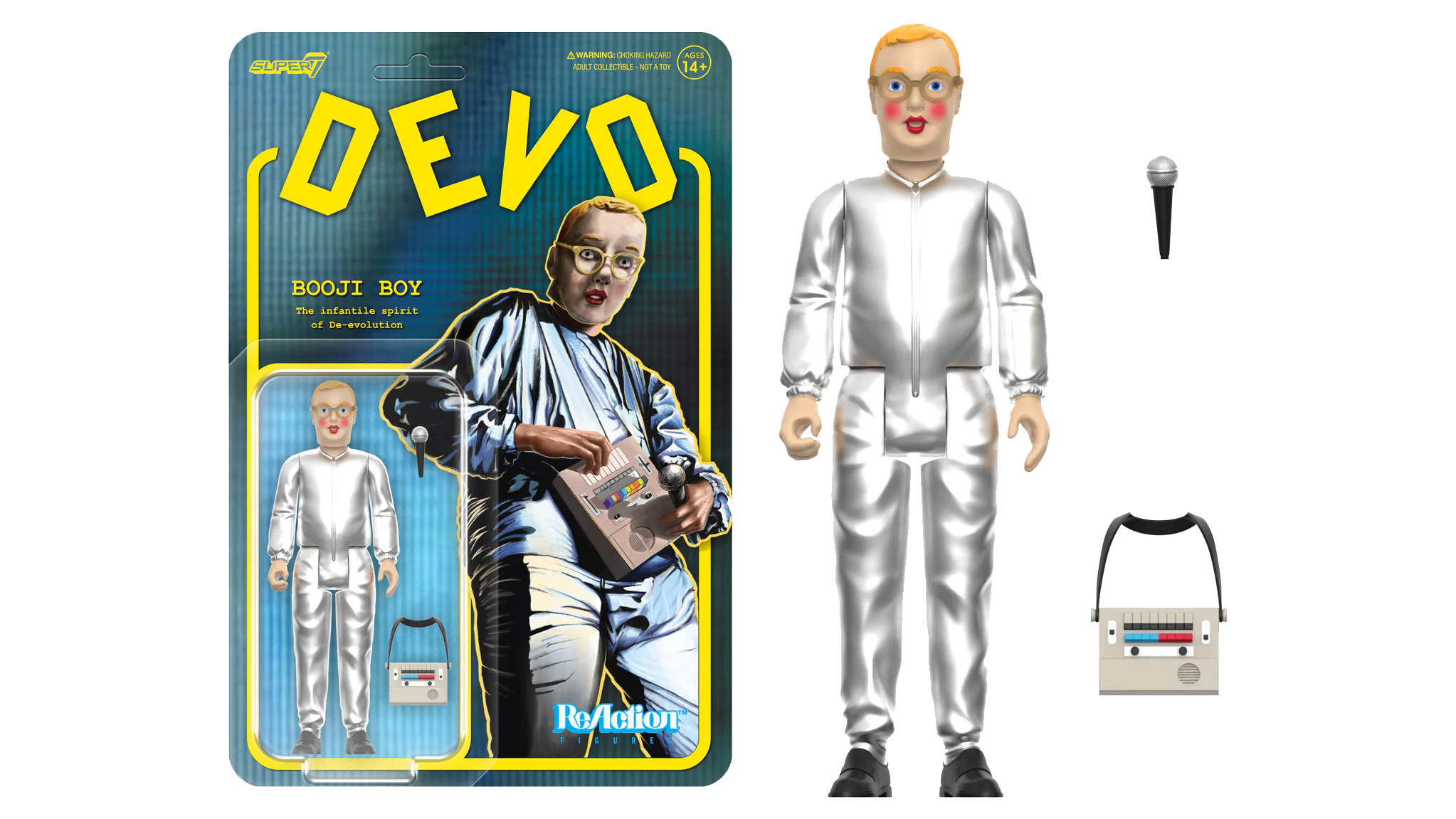 DEVO Booji Boy action figure announced