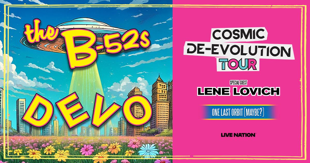 DEVO & The B-52s announce Cosmic Devolution tour