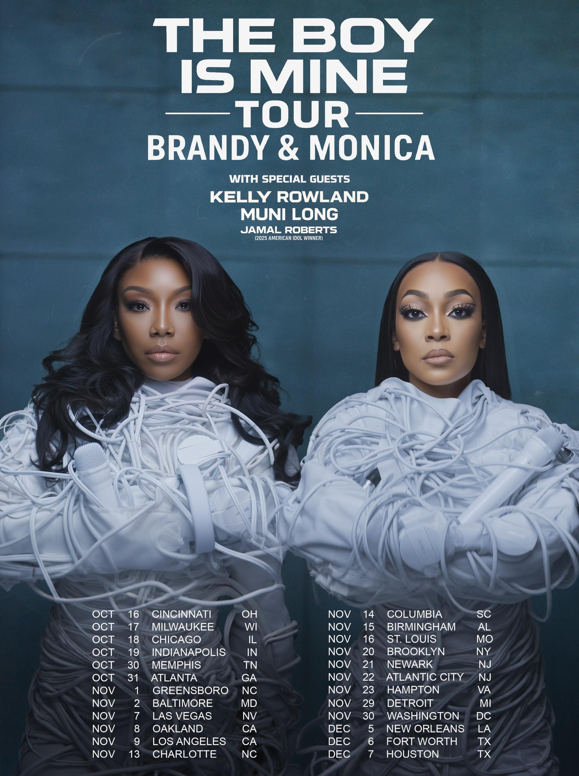 Brandy & Monica announce first-ever co-headlining tour