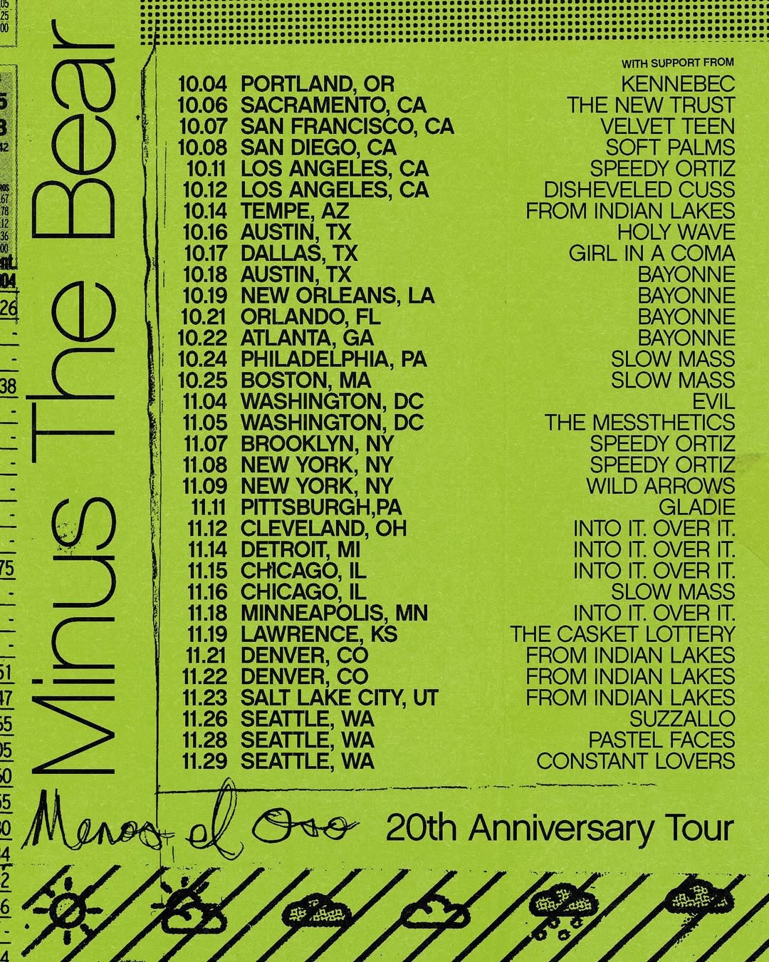 Tour news: Turnstile, Yo La Tengo, Minus the Bear, Grant-Lee Phillips ...