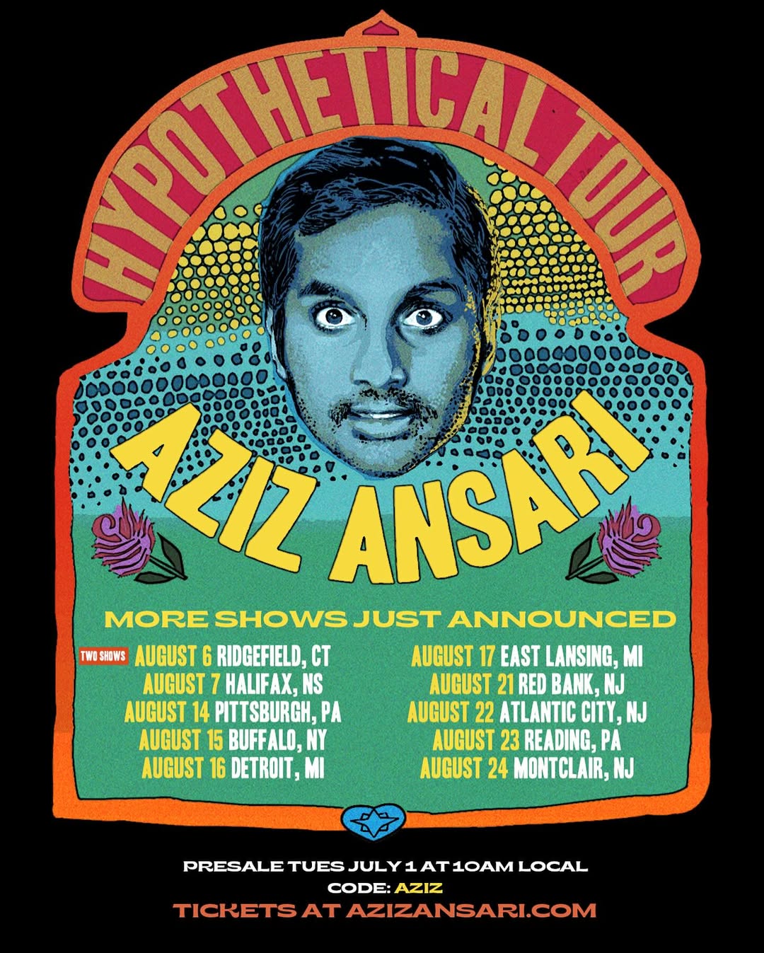 Aziz Ansari announces North American tour dates, directs Keanu Reeves ...