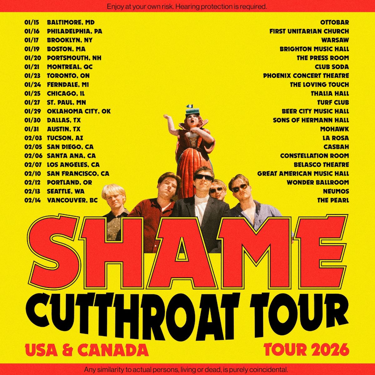 Shame announce North American tour, share "Quiet Life" from upcoming album