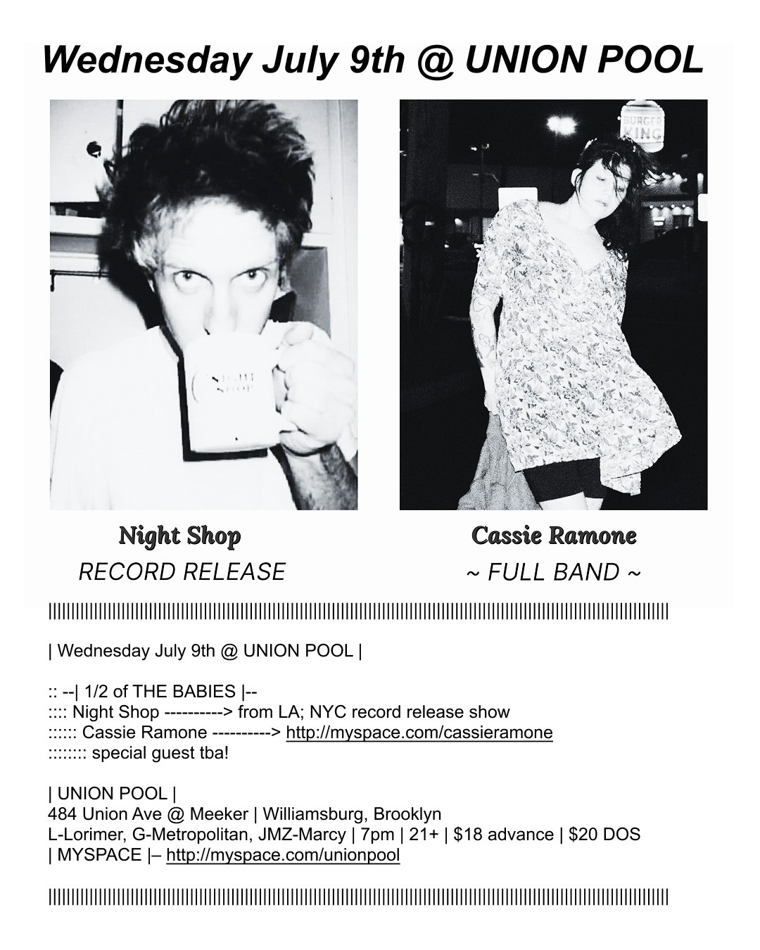 Tour news: SBTRKT, Boys Night Out, Haircut 100, John Maus, Iris Dement ...