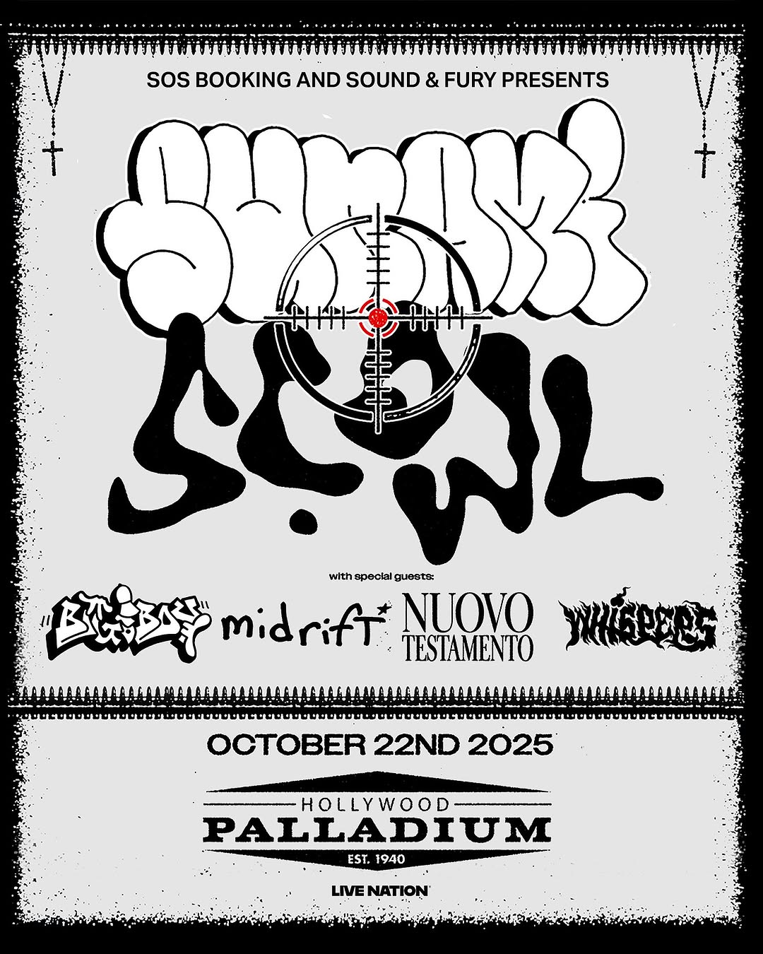 Sunami & Scowl announce coheadlining NYC & LA shows w/ One Step Closer ...