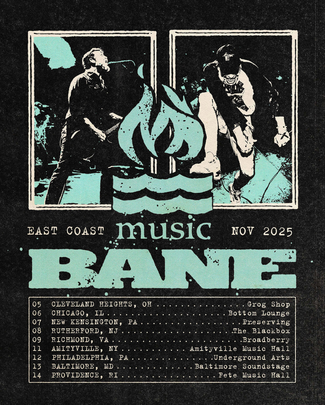 Hot Water Music & Bane announce fall co-headlining tour