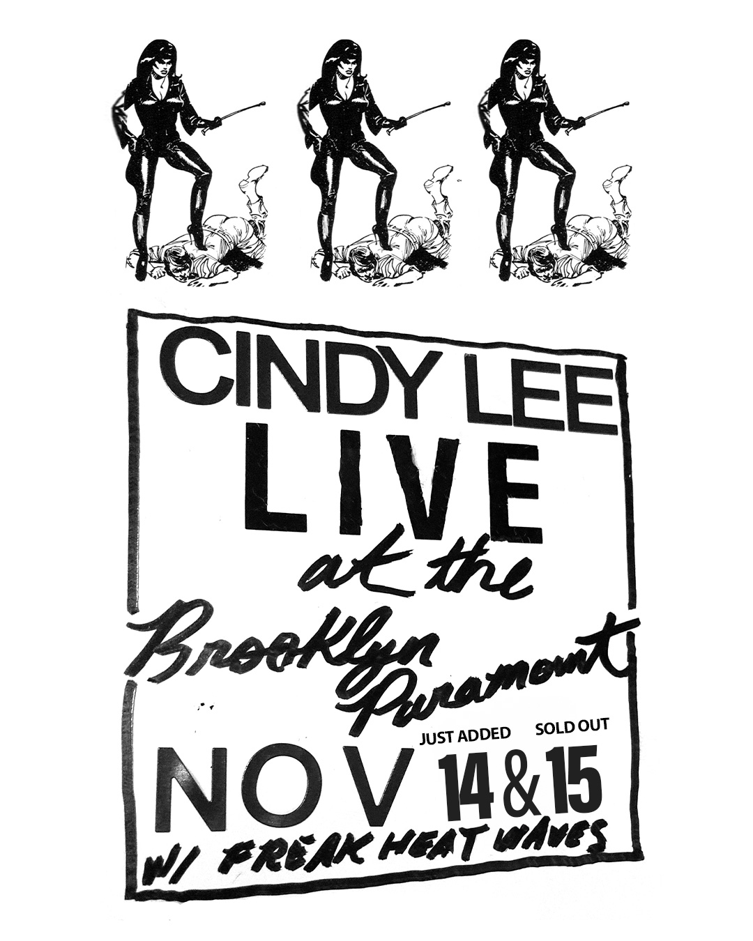 Cindy Lee adds new NYC show to 2025 tour