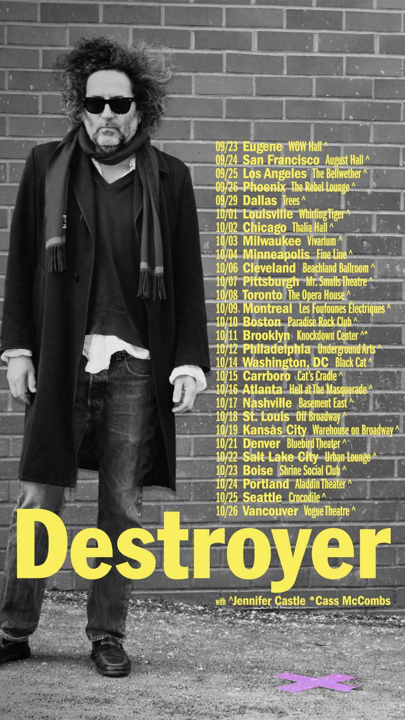 Tour news: Earth, Modest Mouse & Built to Spill, Destroyer, Shallowater ...