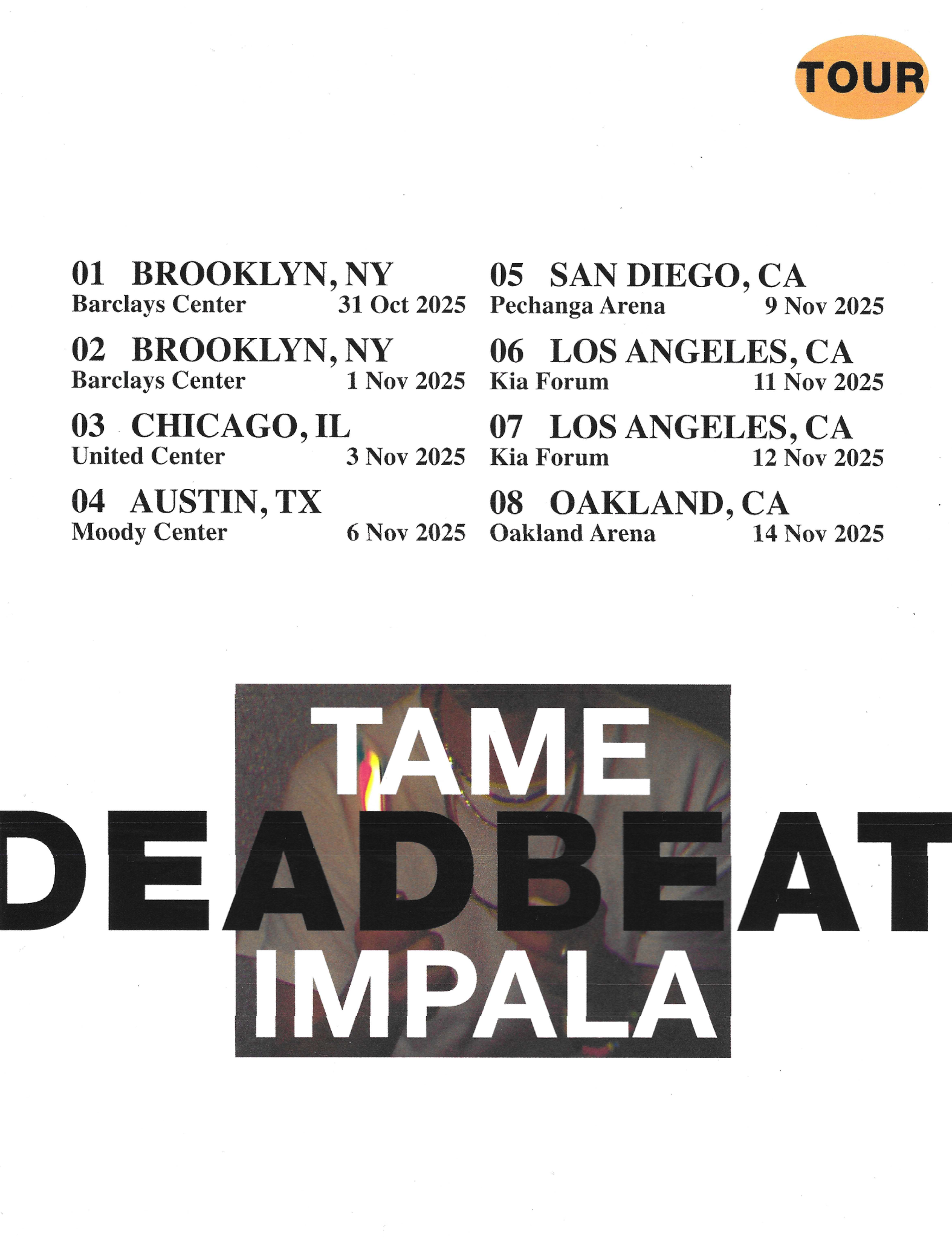 Tame Impala announce fall US tour