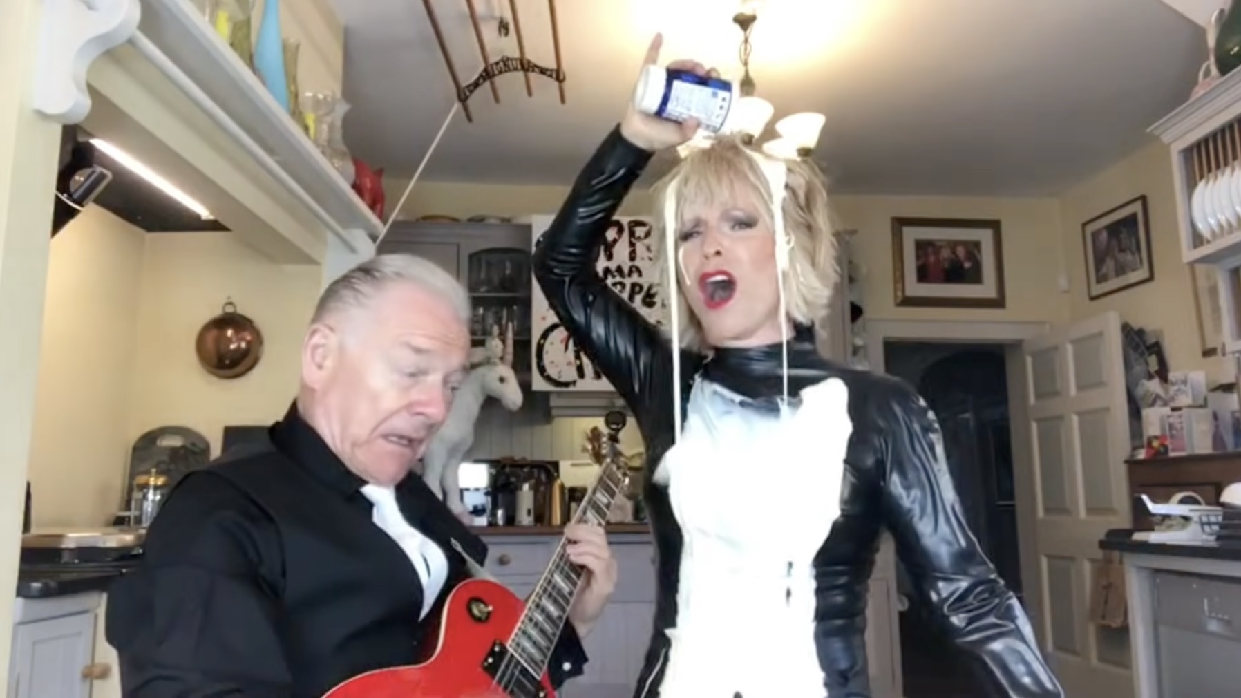 Watch Toyah & Robert Fripp revisit Cream's "Sunshine of Your Love"