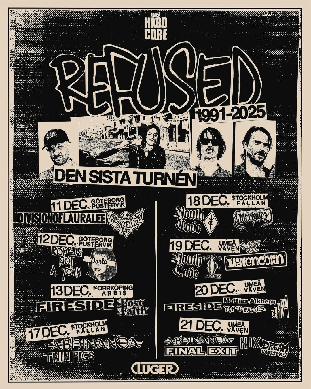 All 4 members of Refused are starting a new band