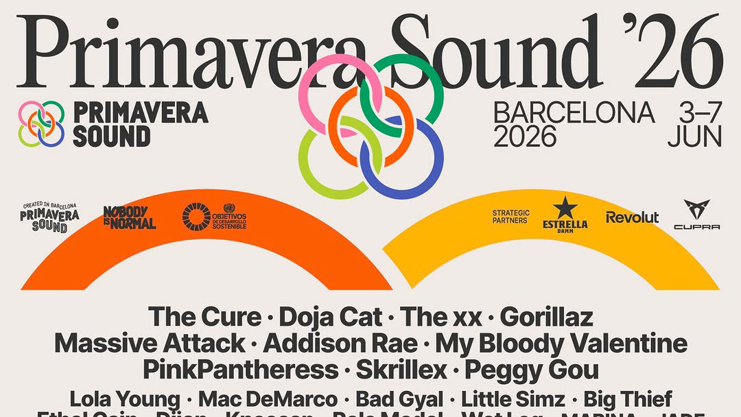 Primavera Sound 2026 lineup (The Cure, My Bloody Valentine, The xx ...