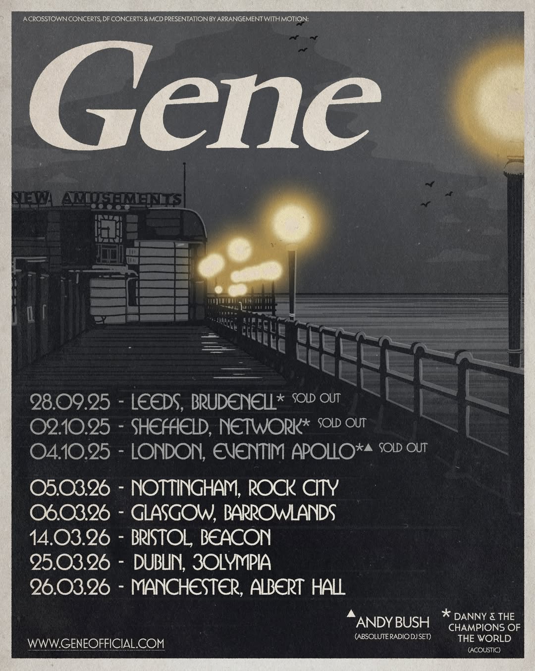 Watch Britpop vets Gene play their first show in 21 years (setlist, video)