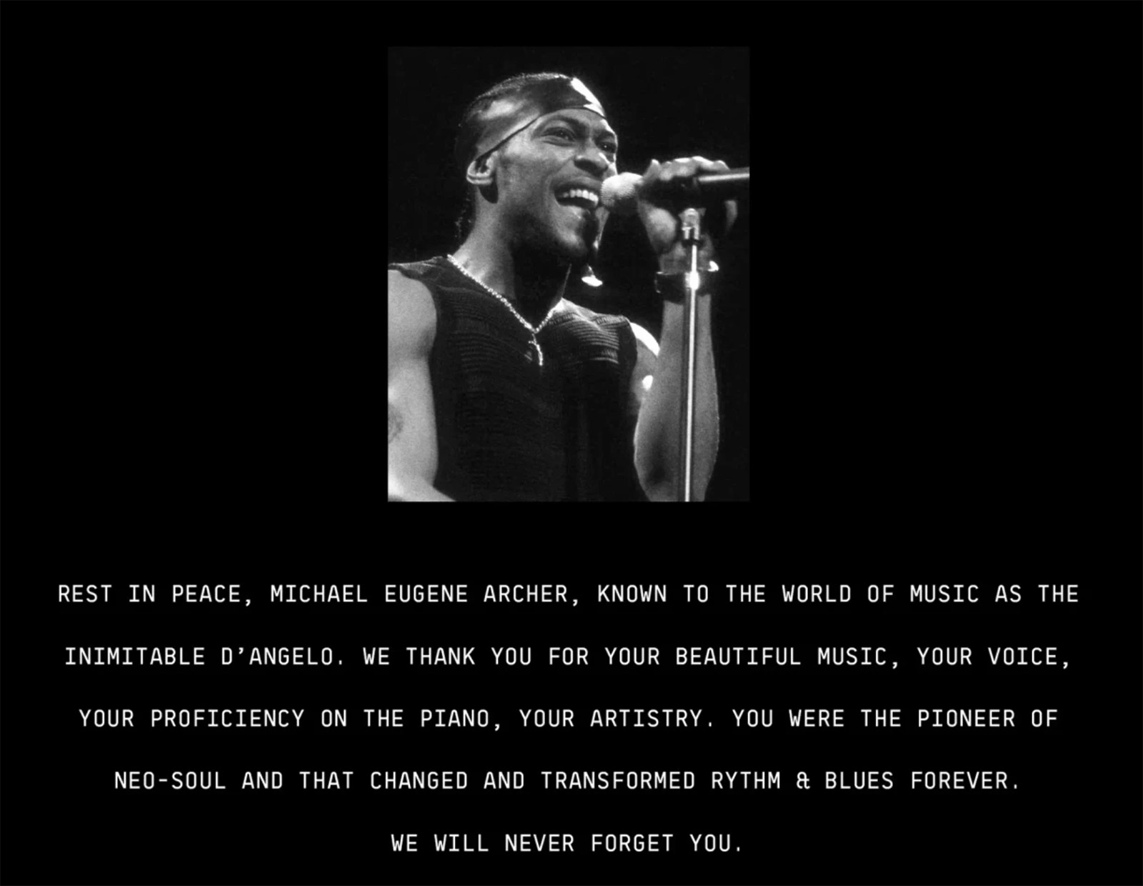 D'Angelo tributes: Beyoncé, Jill Scott, Nile Rodgers, Missy Elliott ...