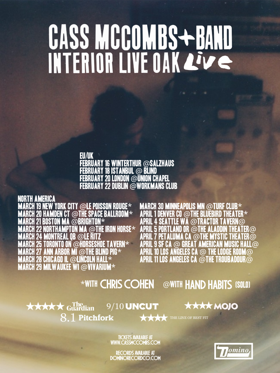 Cass McCombs announces 2026 tour w/ Chris Cohen and Hand Habits, shares ...