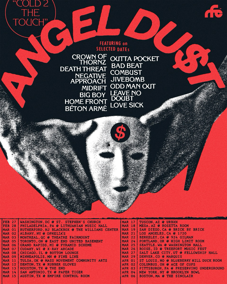 Angel Du$t announce 2026 tour w/ rotating cast of hardcore openers