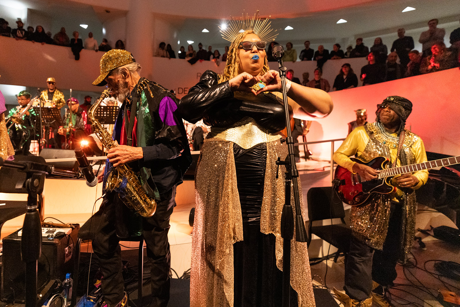 Sun Ra Arkestra played The Guggenheim (pics)