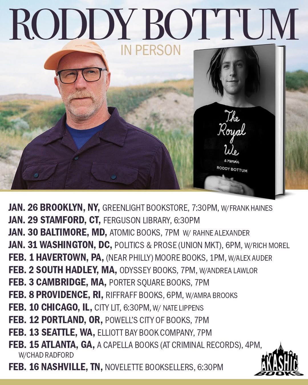 Roddy Bottum (Faith No More, Imperial Teen) going on book tour for new ...