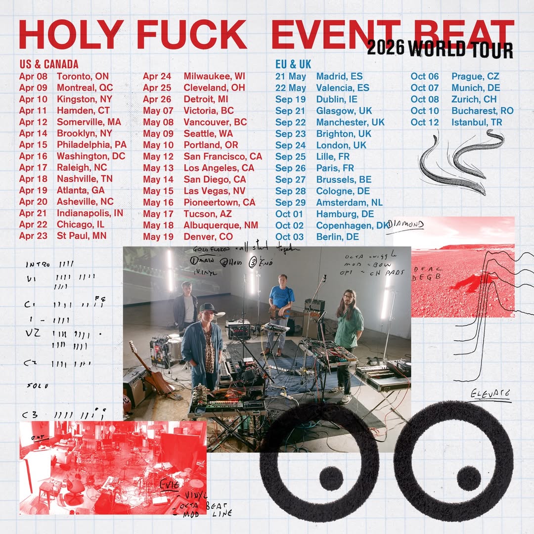 Holy Fuck announce new album, touring with MEMORIALS and Gus Englehorn ...
