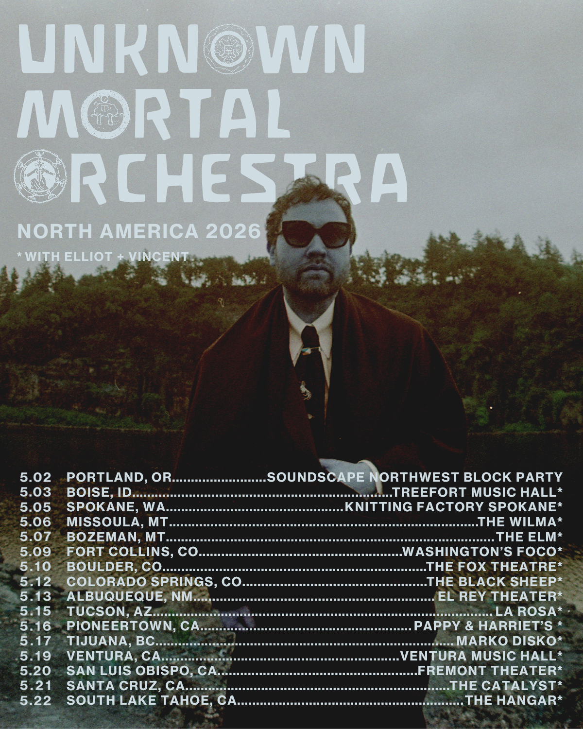 Tour news: Lord Huron, TAGABOW, Men at Work, Unknown Mortal Orchestra ...