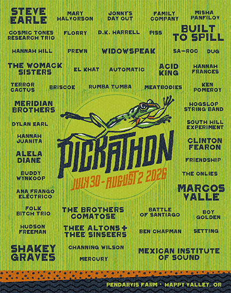 Pickathon announces 2026 lineup