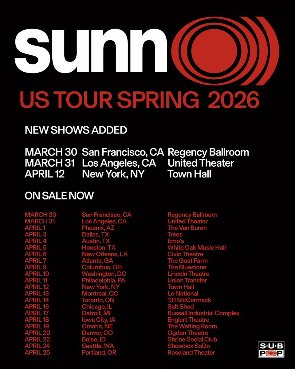 Sunn O))) Add Three More Dates to Their 2026 Tour | MetalSucks