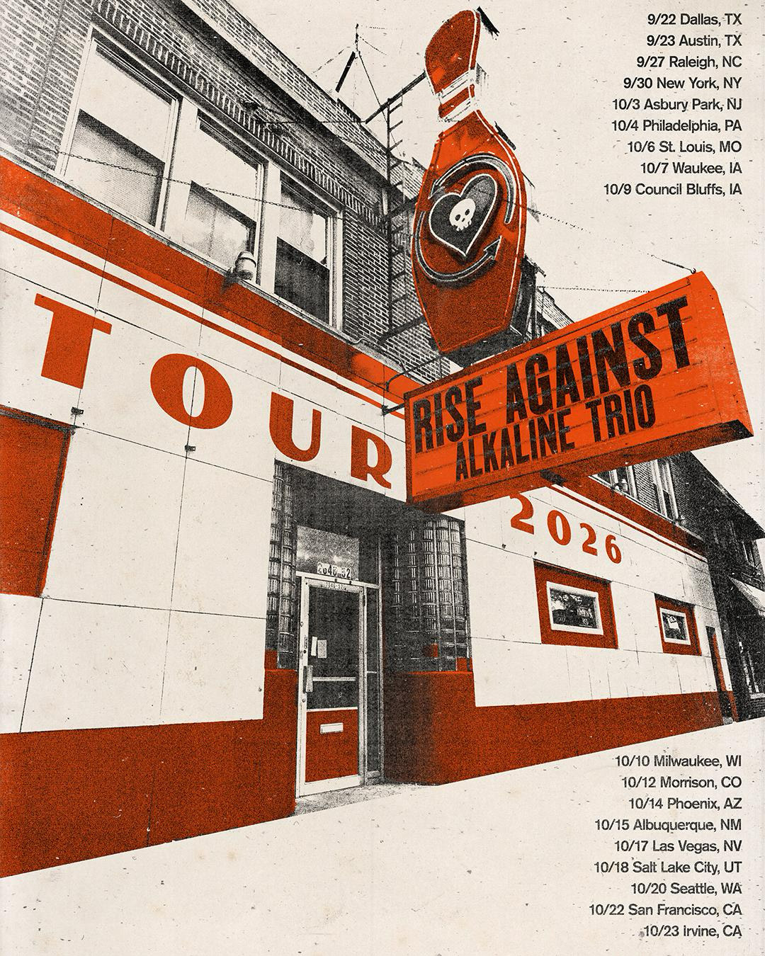 Rise Against announce fall tour with Alkaline Trio