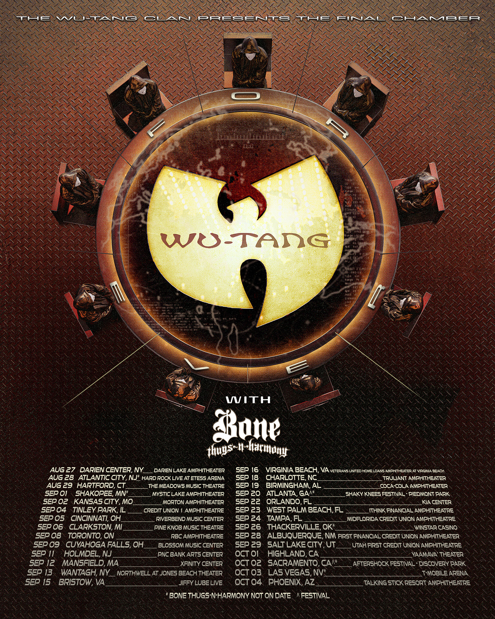 Wu-Tang Clan announce final tour "encore" with Bone Thugs-N-Harmony