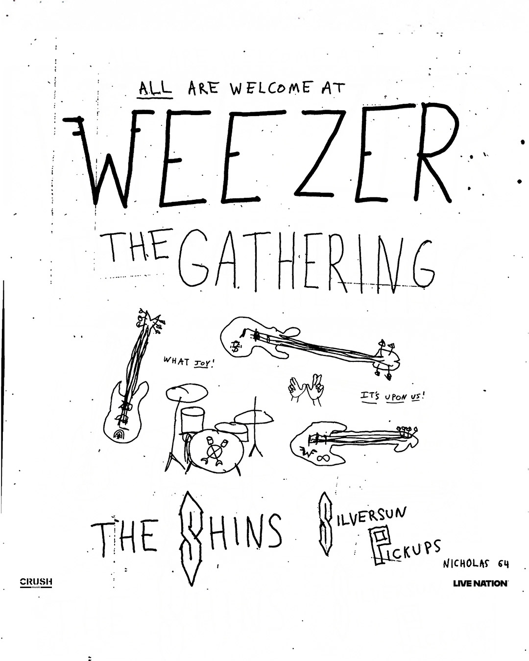 Weezer announce fall arena tour with The Shins & Silversun Pickups ...