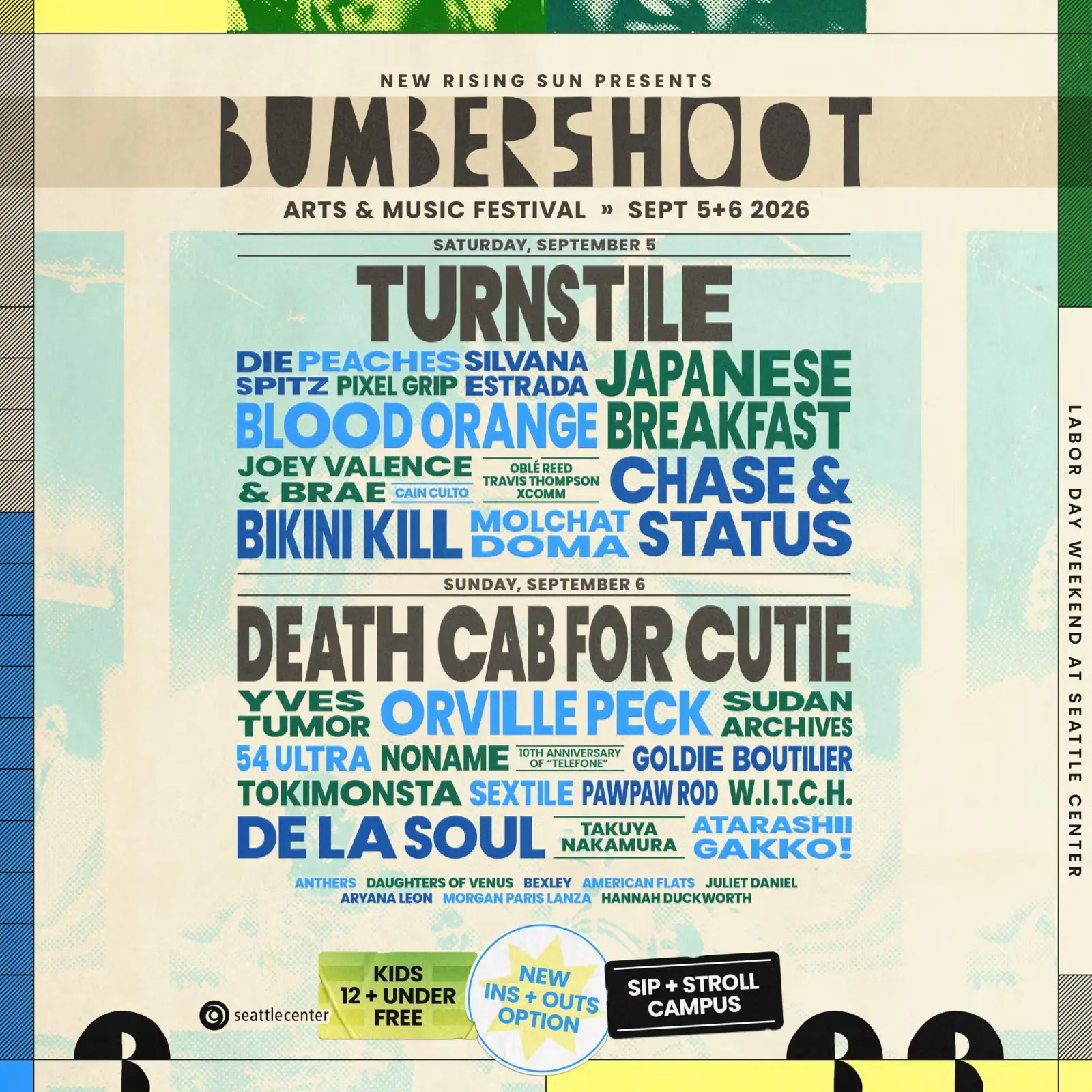 Bumbershoot 2026 has Turnstile, Death Cab for Cutie, Japanese Breakfast ...